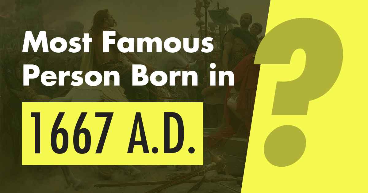 Famous People Born in 1667 - #1 is Jonathan Swift