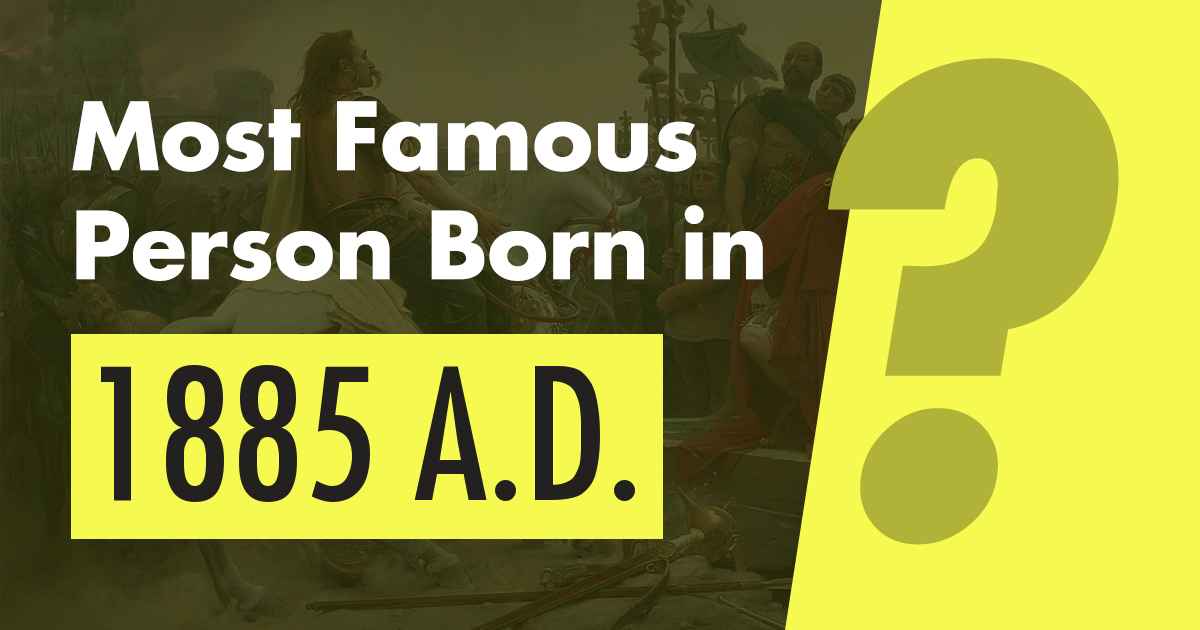 Famous People Born in 1885 - #1 is Ezra Pound