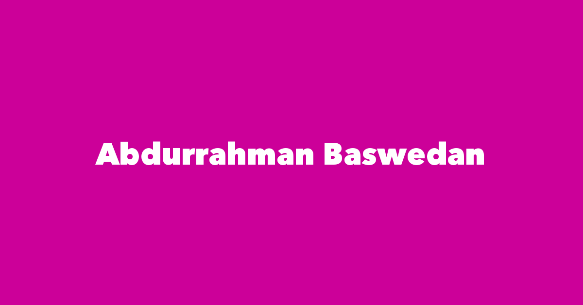 Abdurrahman Baswedan - Spouse, Children, Birthday & More