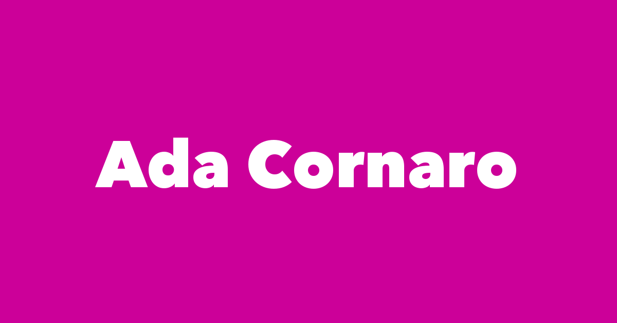Ada Cornaro - Spouse, Children, Birthday & More