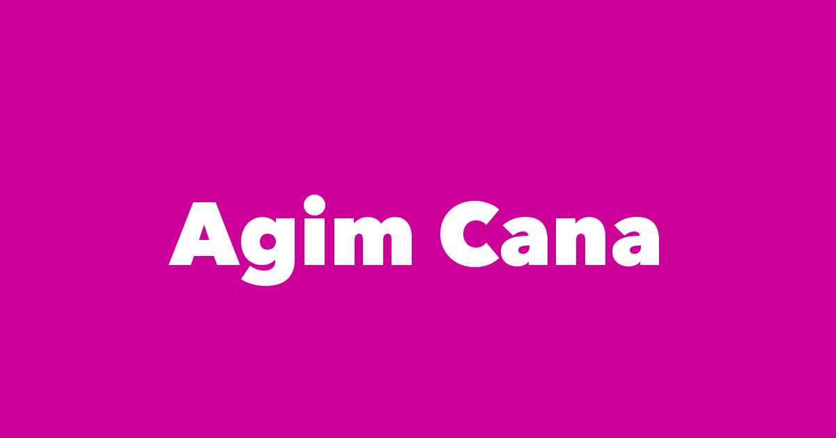 Agim Cana - Spouse, Children, Birthday & More
