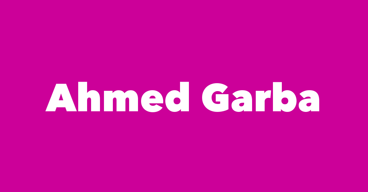 Ahmed Garba - Spouse, Children, Birthday & More