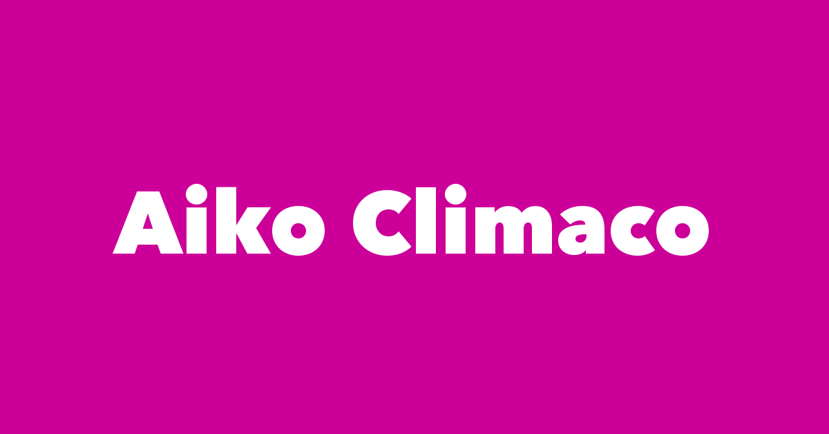 Aiko Climaco - Spouse, Children, Birthday & More