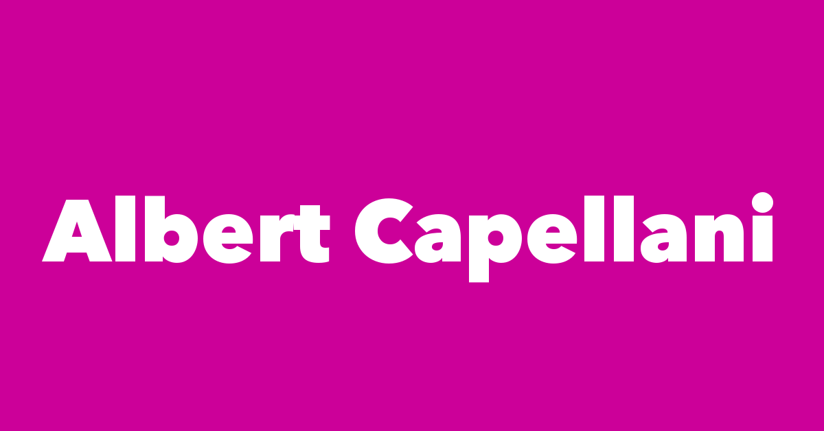 Albert Capellani - Spouse, Children, Birthday & More