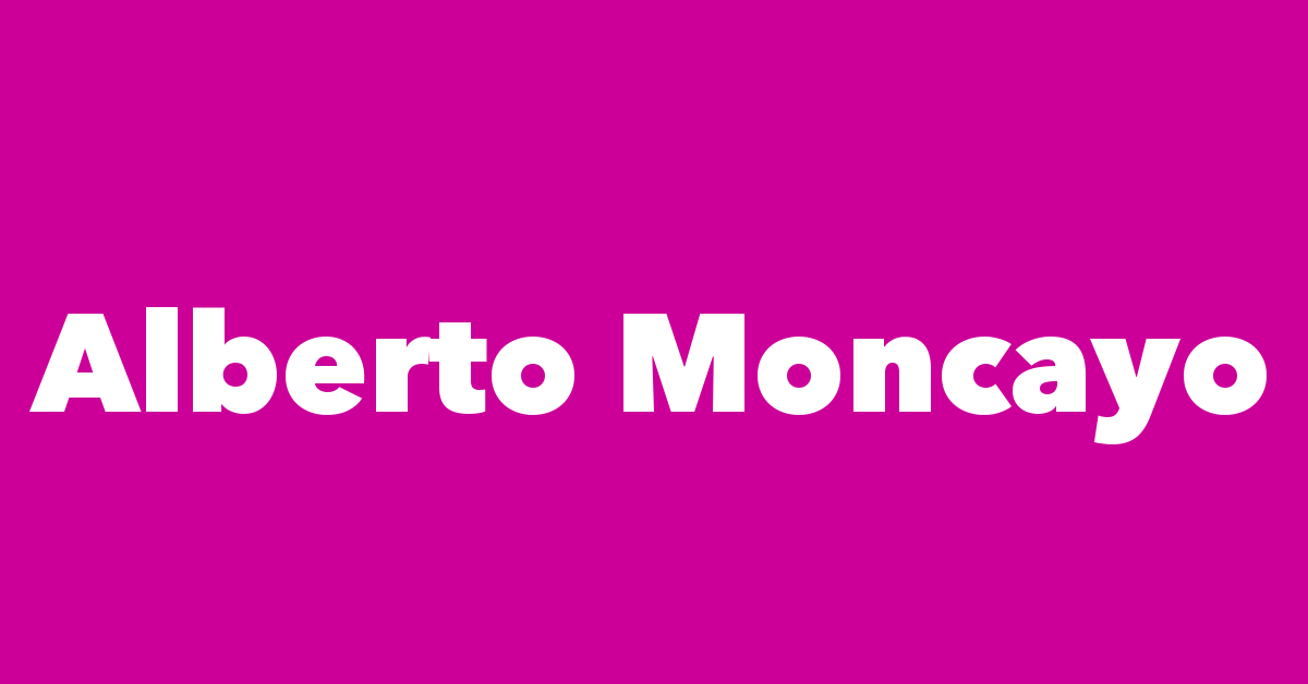 Alberto Moncayo - Spouse, Children, Birthday & More