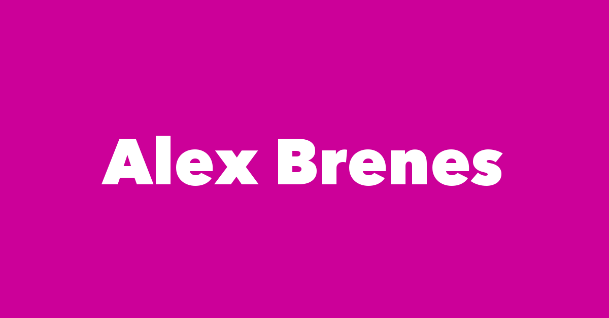 Alex Brenes - Spouse, Children, Birthday & More