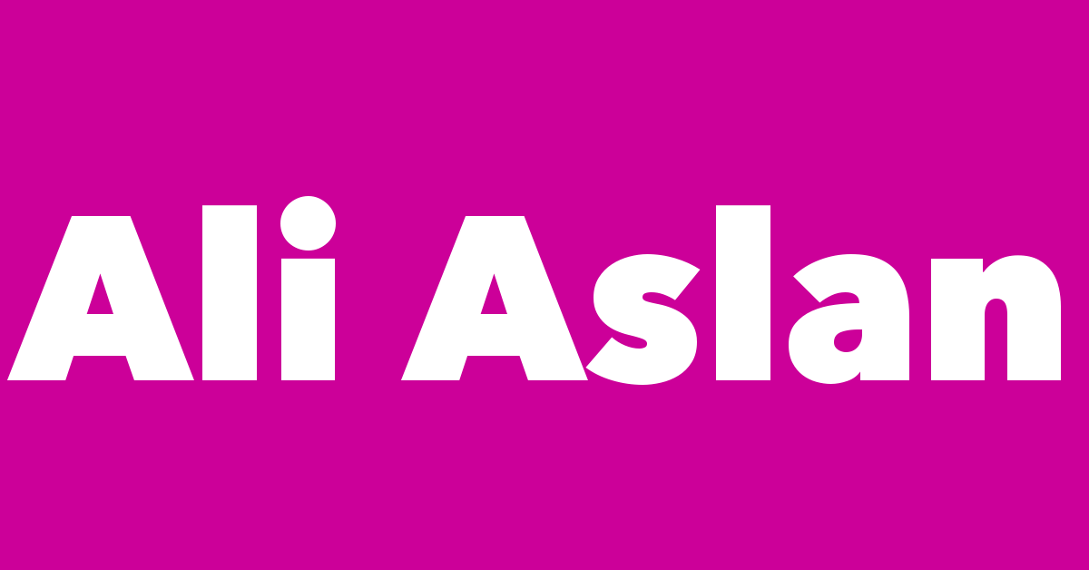 Ali Aslan - Spouse, Children, Birthday & More
