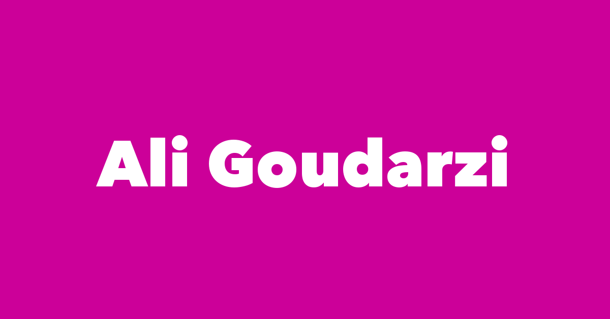 Ali Goudarzi - Spouse, Children, Birthday & More
