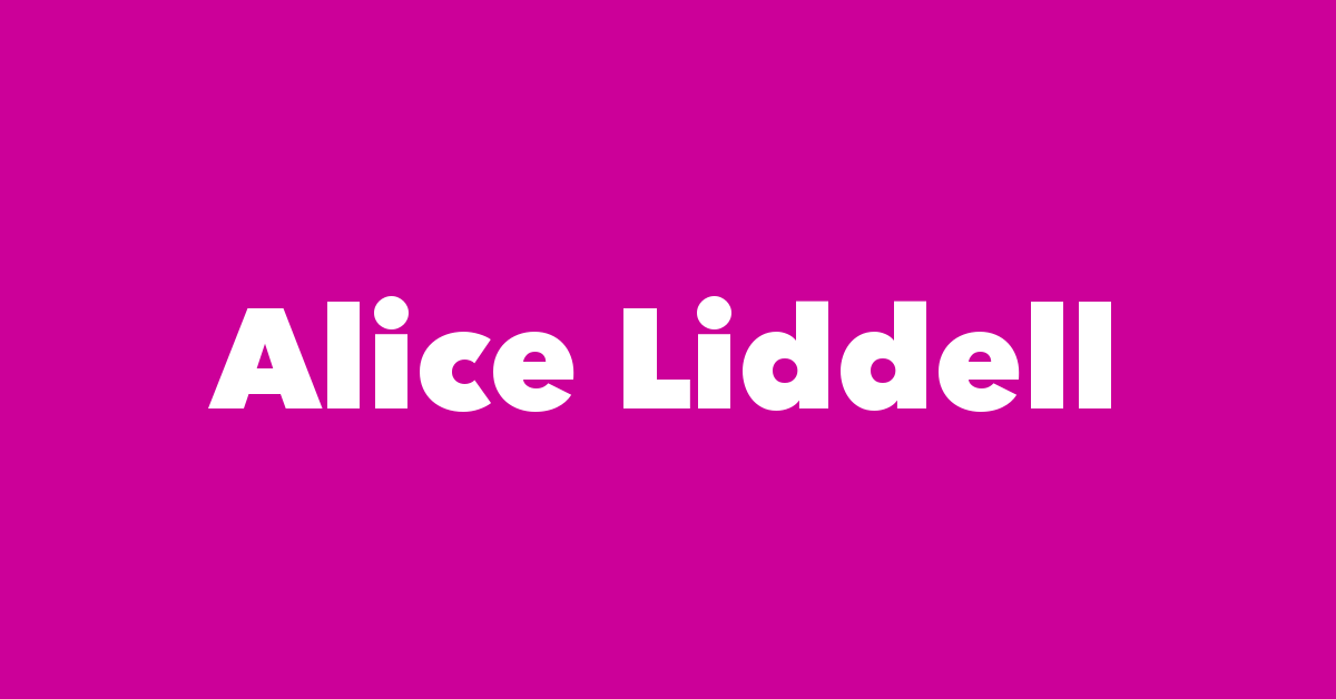 Alice Liddell - Spouse, Children, Birthday & More
