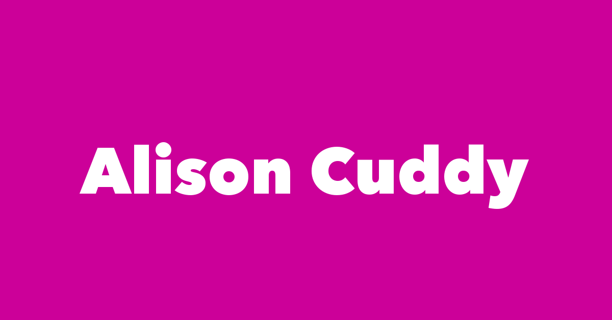 Alison Cuddy - Spouse, Children, Birthday & More