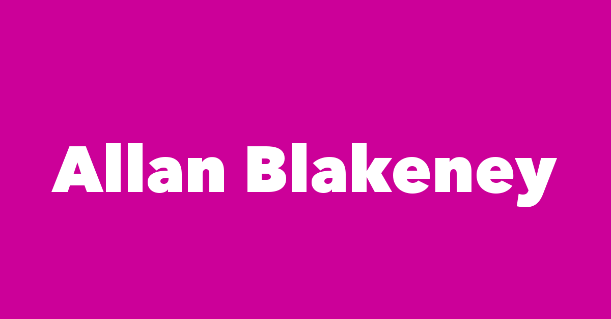 Allan Blakeney - Spouse, Children, Birthday & More