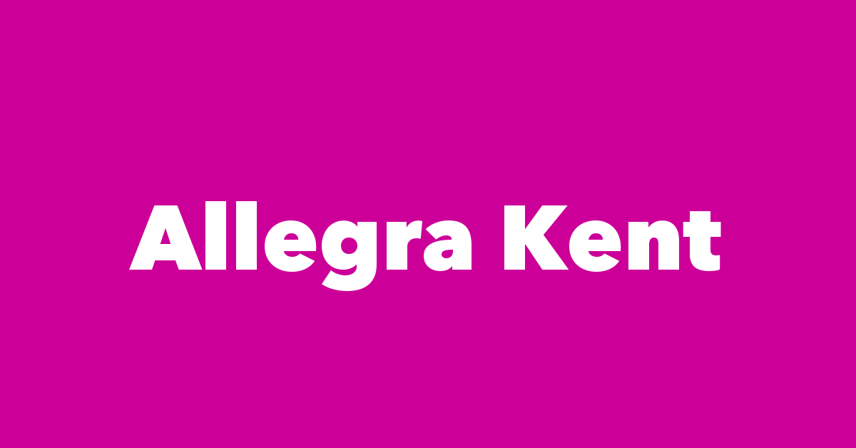 Allegra Kent - Spouse, Children, Birthday & More