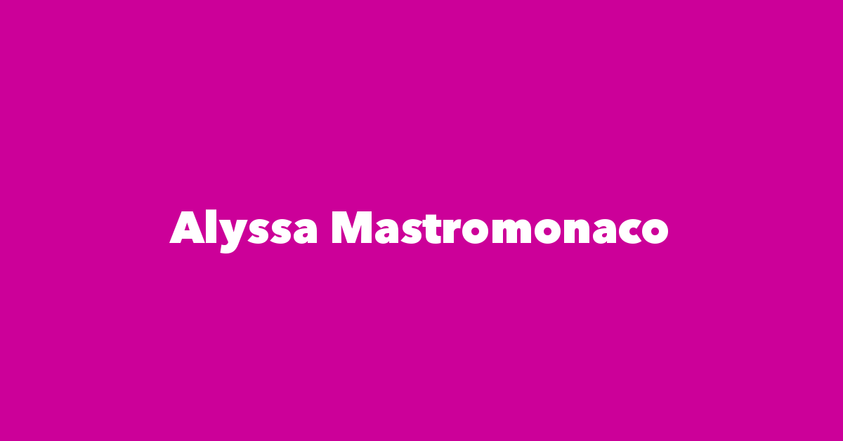 Alyssa Mastromonaco - Spouse, Children, Birthday & More
