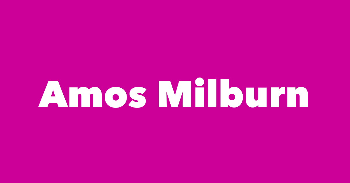 Amos Milburn - Spouse, Children, Birthday & More