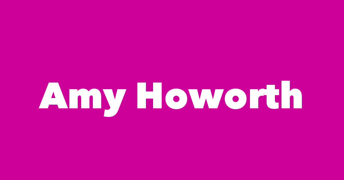 Amy Howorth - Spouse, Children, Birthday & More