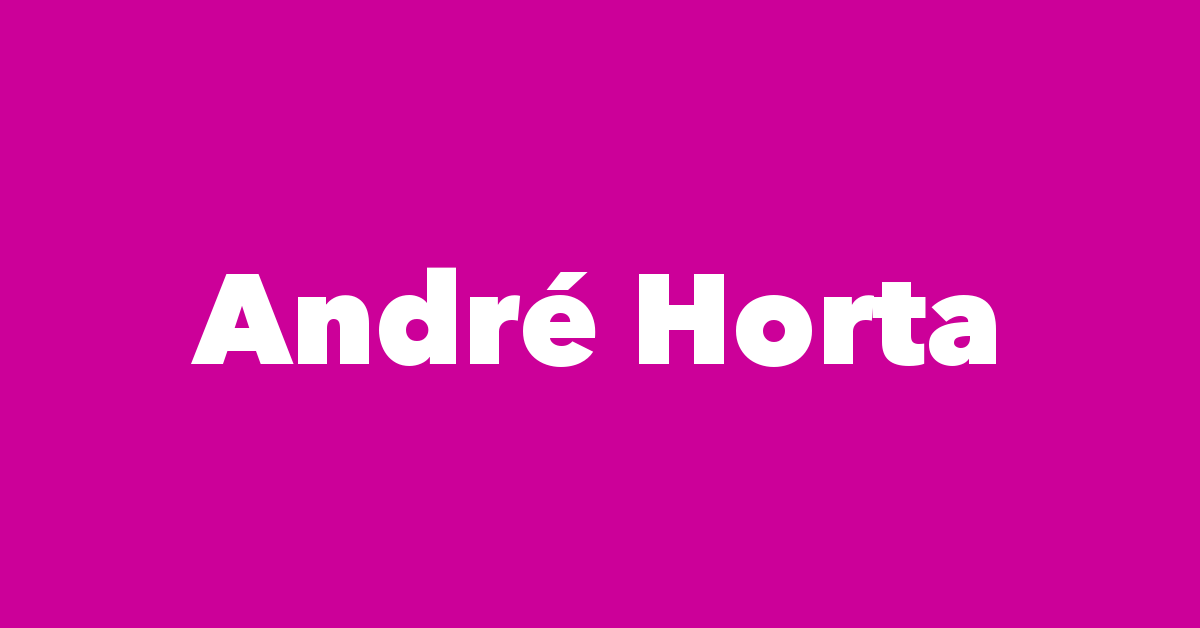 André Horta - Spouse, Children, Birthday & More
