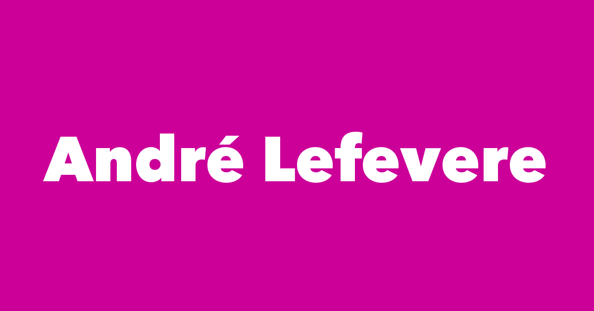 André Lefevere - Spouse, Children, Birthday & More