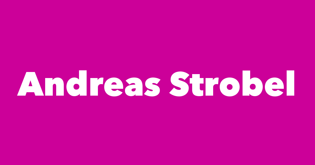Andreas Strobel - Spouse, Children, Birthday & More