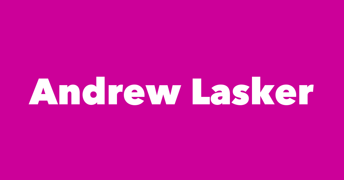 Andrew Lasker - Spouse, Children, Birthday & More