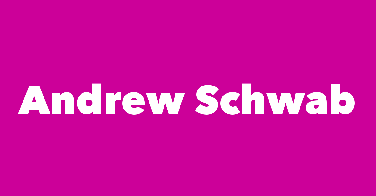 Andrew Schwab - Spouse, Children, Birthday & More