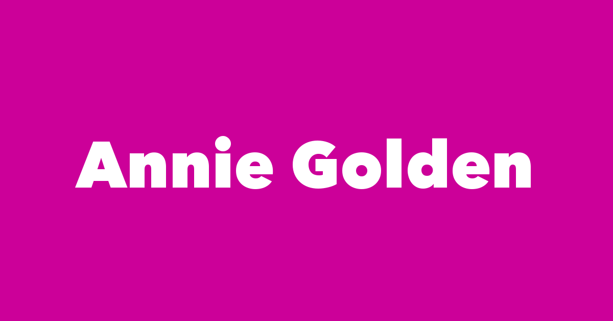 Annie Golden - Spouse, Children, Birthday & More