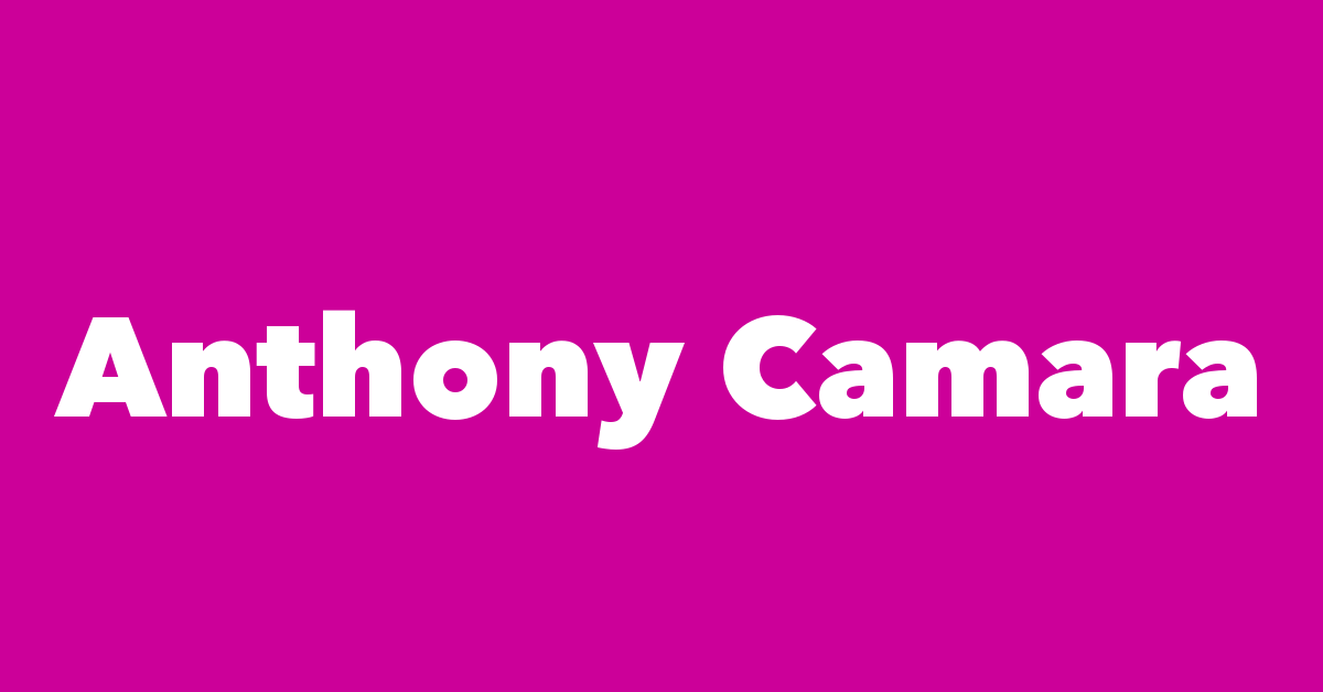 Anthony Camara - Spouse, Children, Birthday & More