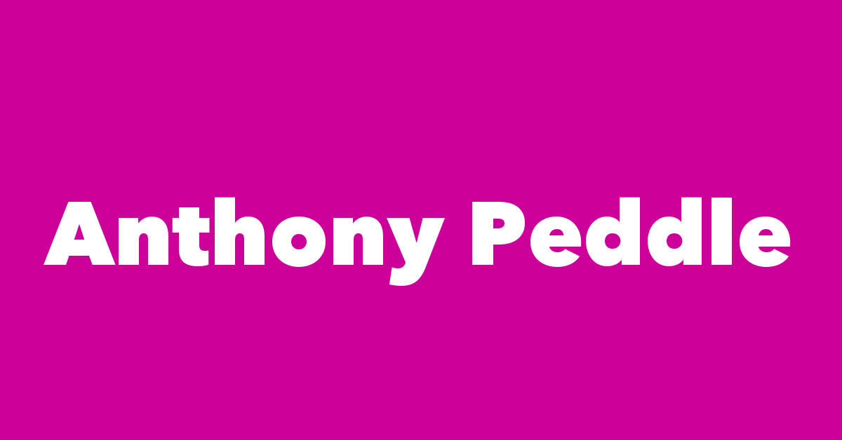 Anthony Peddle - Spouse, Children, Birthday & More