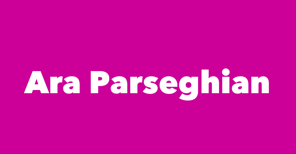 Ara Parseghian - Spouse, Children, Birthday & More