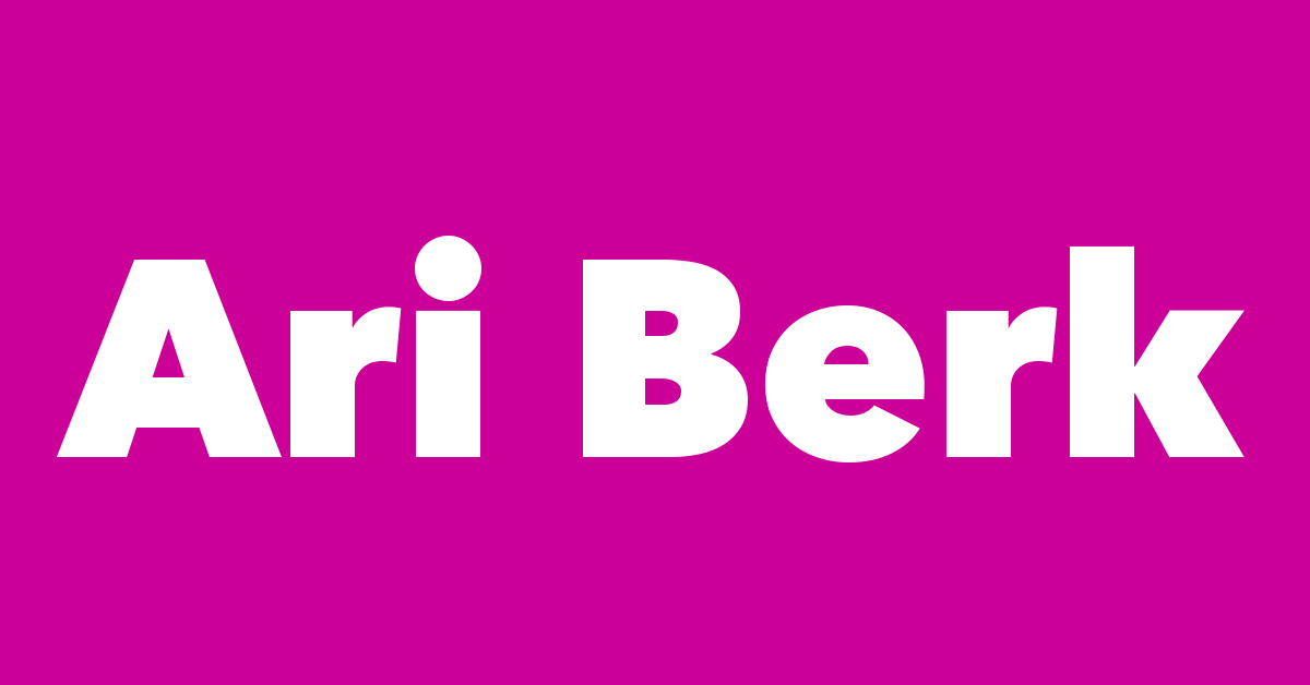 Ari Berk - Spouse, Children, Birthday & More