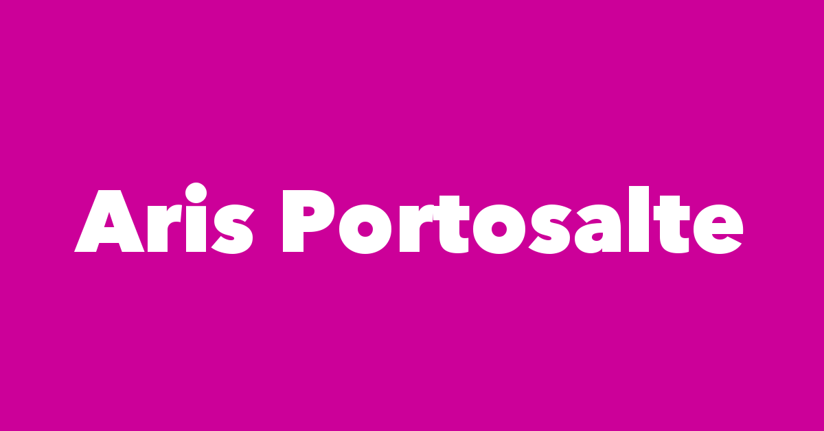 Aris Portosalte - Spouse, Children, Birthday & More
