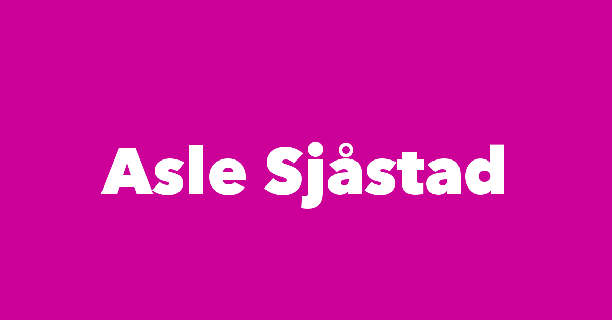 Asle Sjåstad - Spouse, Children, Birthday & More