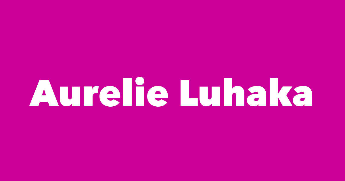 Aurelie Luhaka - Spouse, Children, Birthday & More