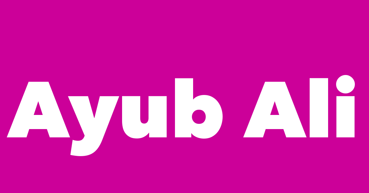 Ayub Ali - Spouse, Children, Birthday & More