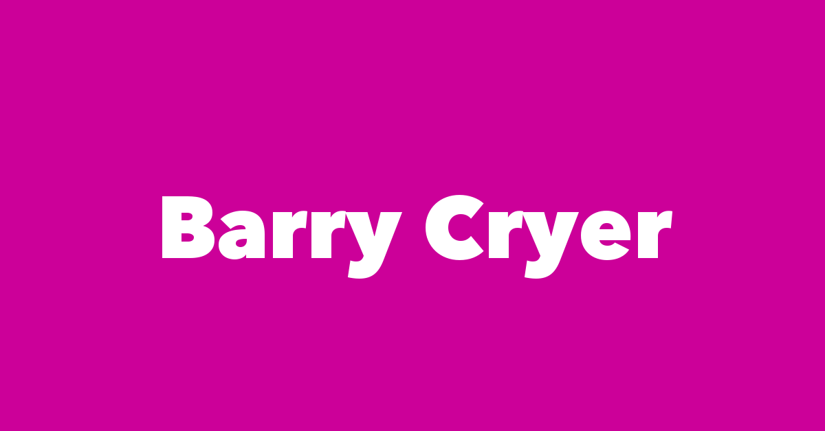 Barry Cryer - Spouse, Children, Birthday & More