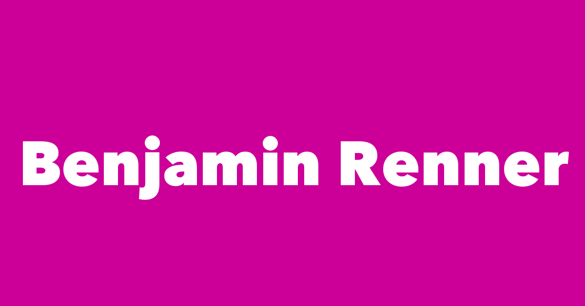 Benjamin Renner - Spouse, Children, Birthday & More