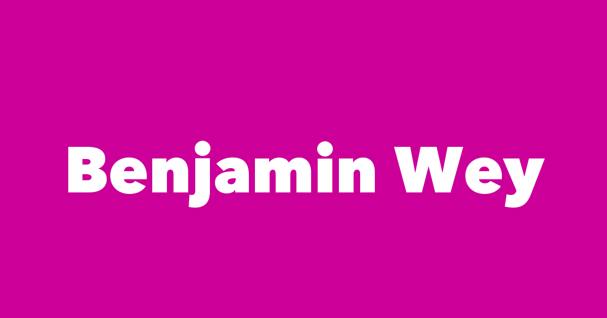 Benjamin Wey - Spouse, Children, Birthday & More