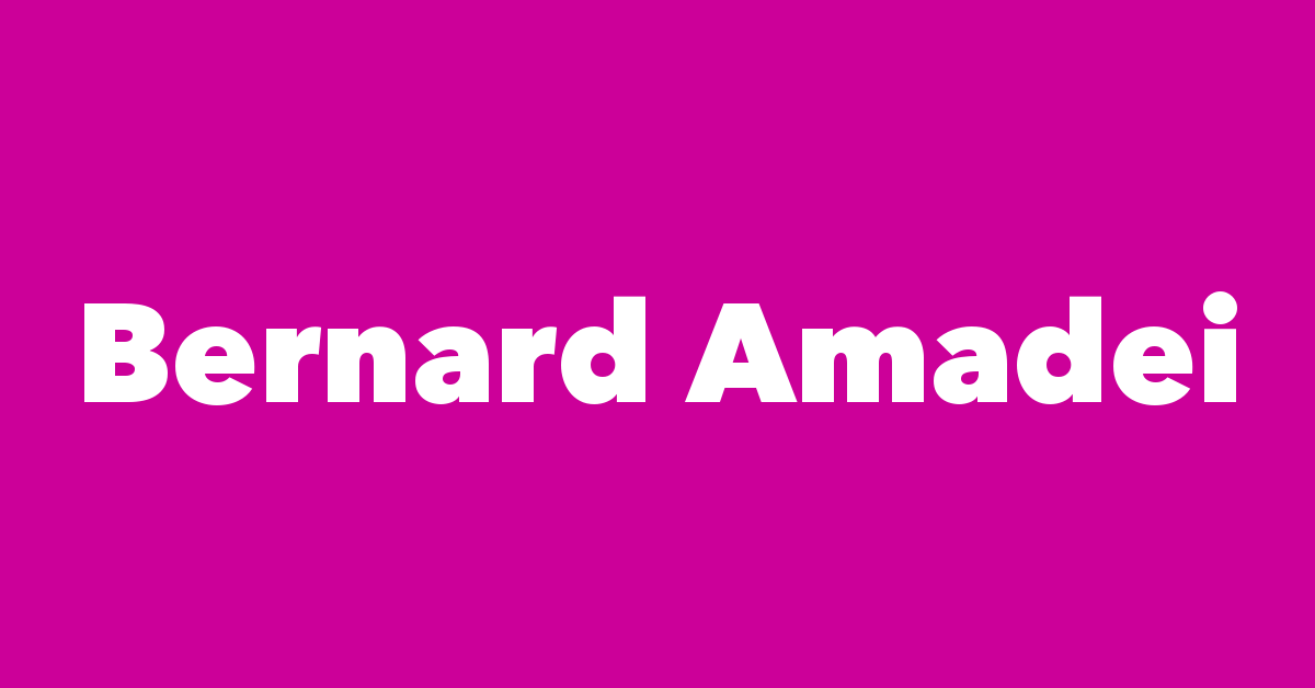 Bernard Amadei - Spouse, Children, Birthday & More