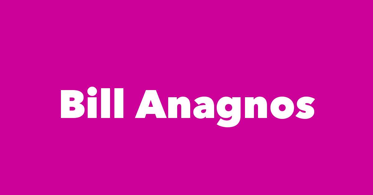 Bill Anagnos - Spouse, Children, Birthday & More