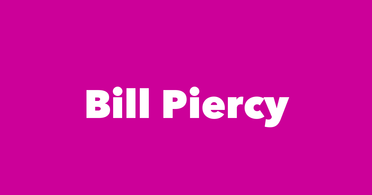 Bill Piercy - Spouse, Children, Birthday & More
