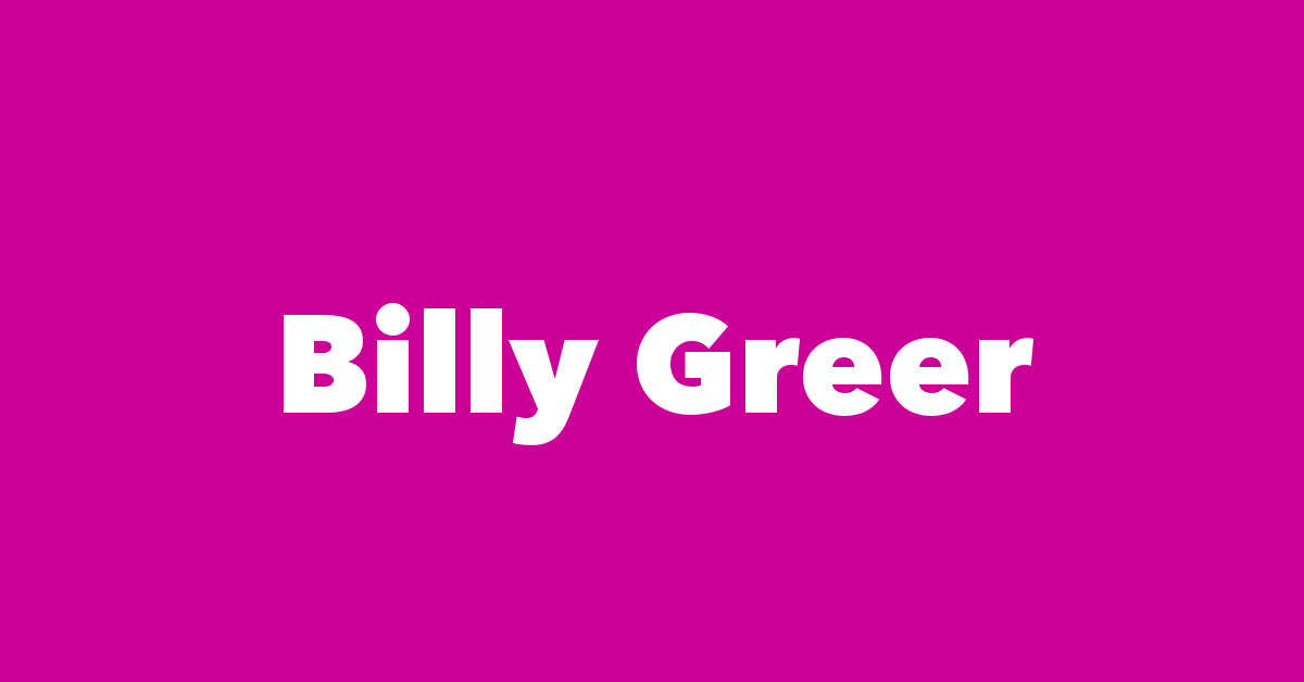 Billy Greer - Spouse, Children, Birthday & More
