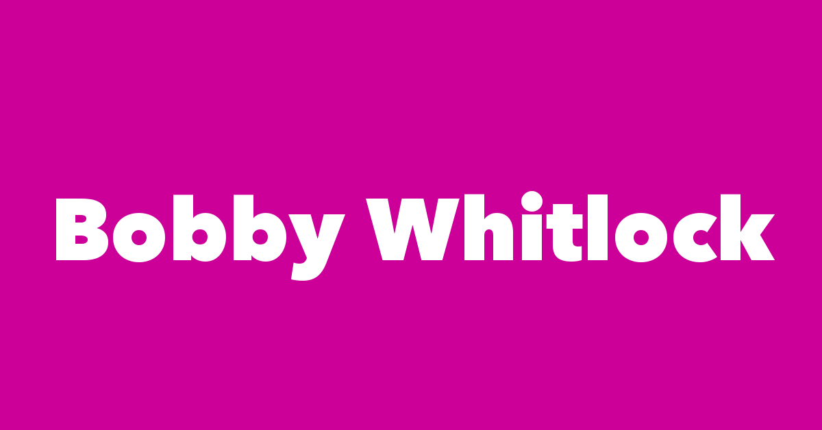 Bobby Whitlock - Spouse, Children, Birthday & More