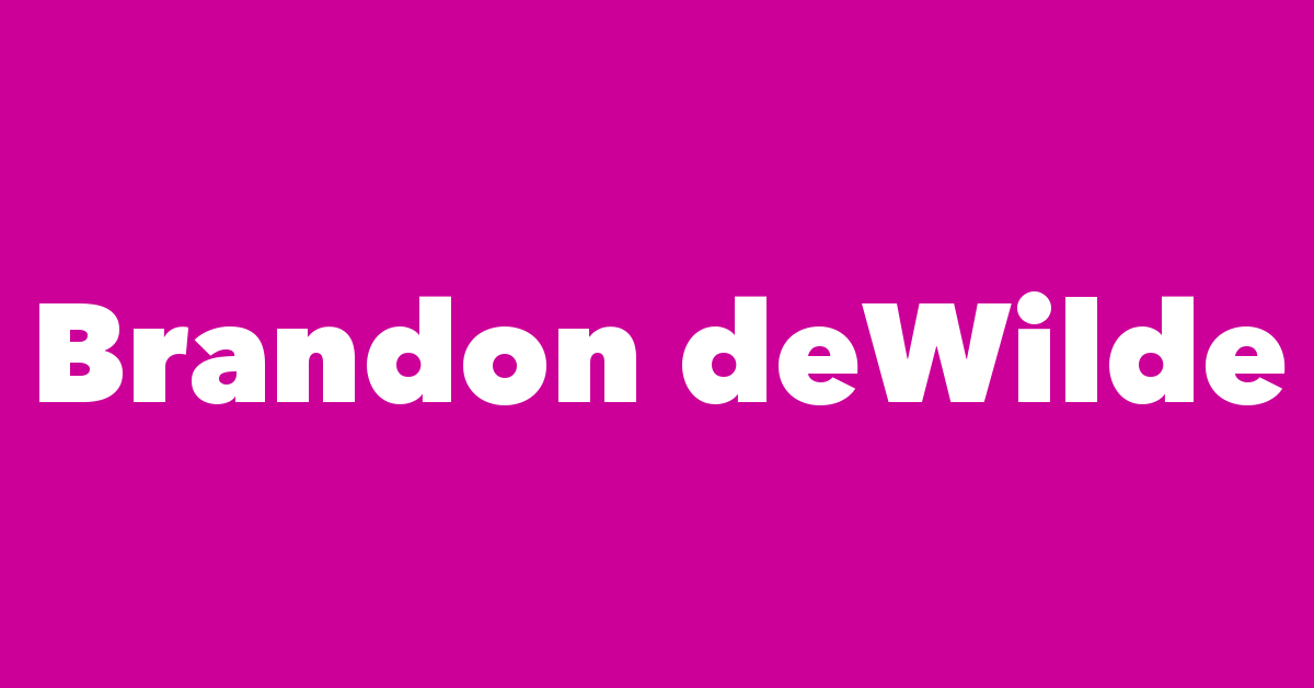 Brandon deWilde - Spouse, Children, Birthday & More