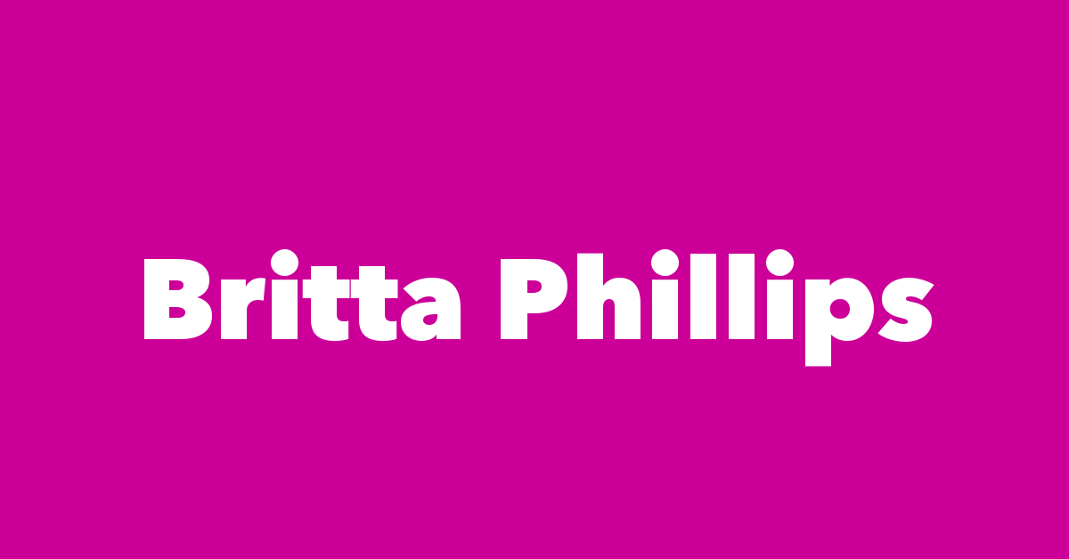 Britta Phillips - Spouse, Children, Birthday & More