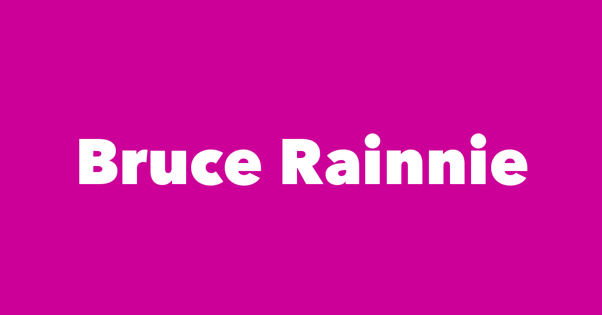 Bruce Rainnie - Spouse, Children, Birthday & More