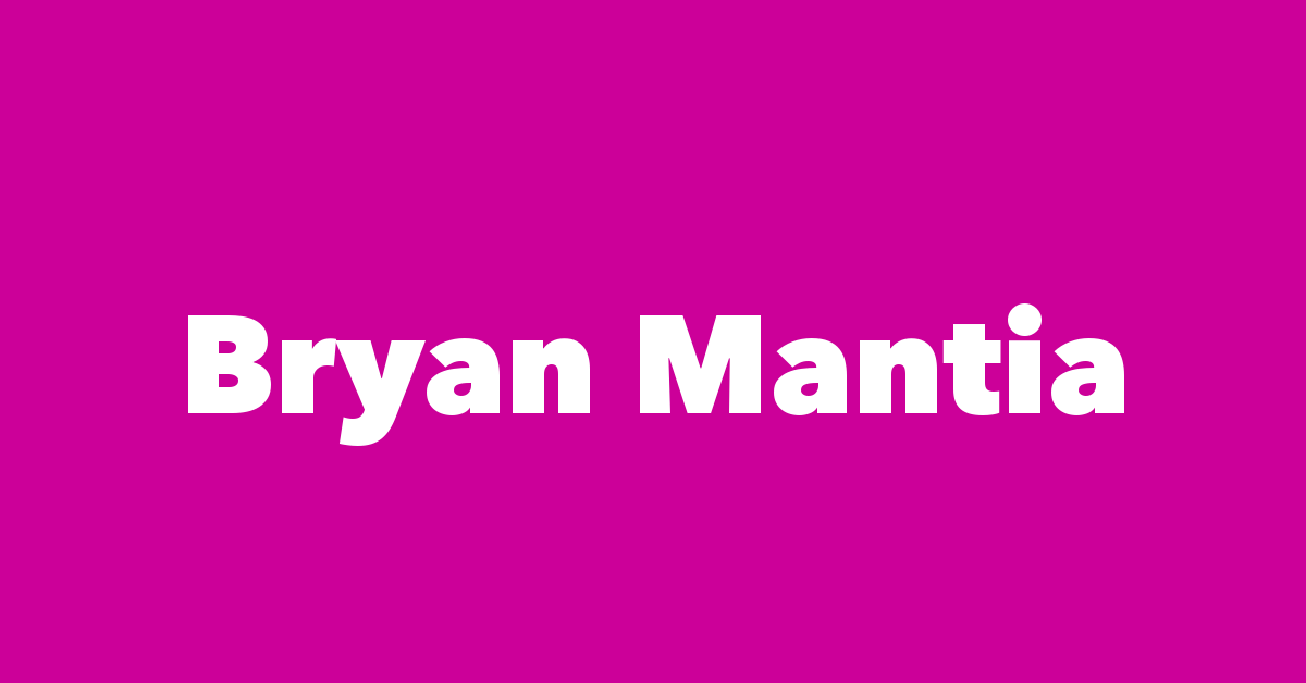 Bryan Mantia - Spouse, Children, Birthday & More
