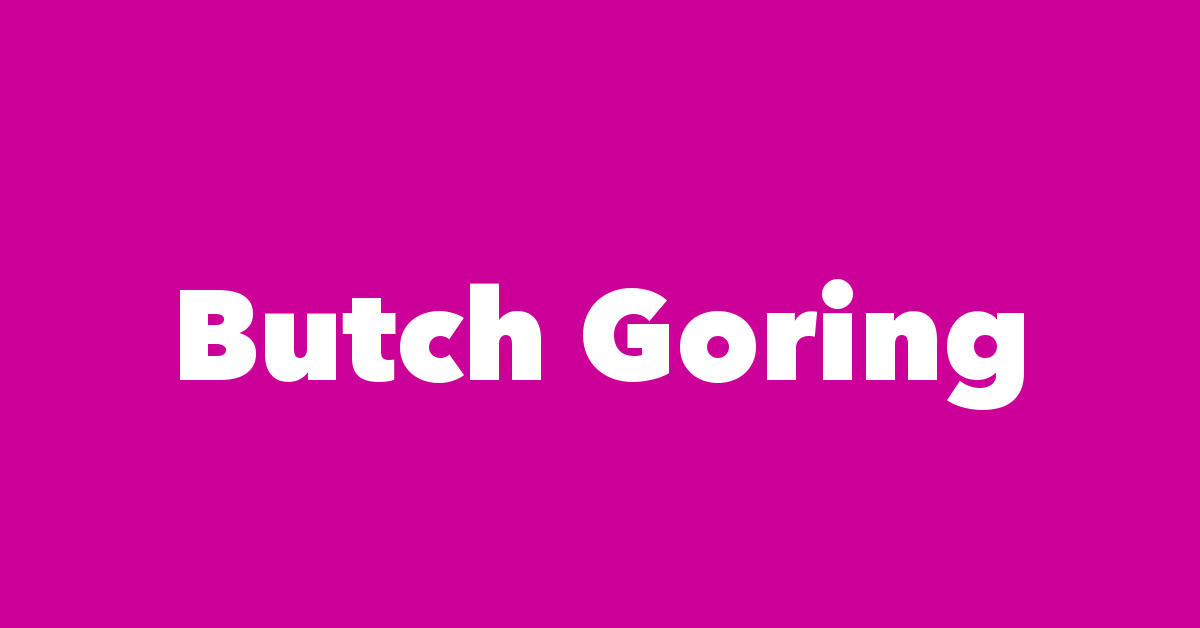 Butch Goring - Spouse, Children, Birthday & More