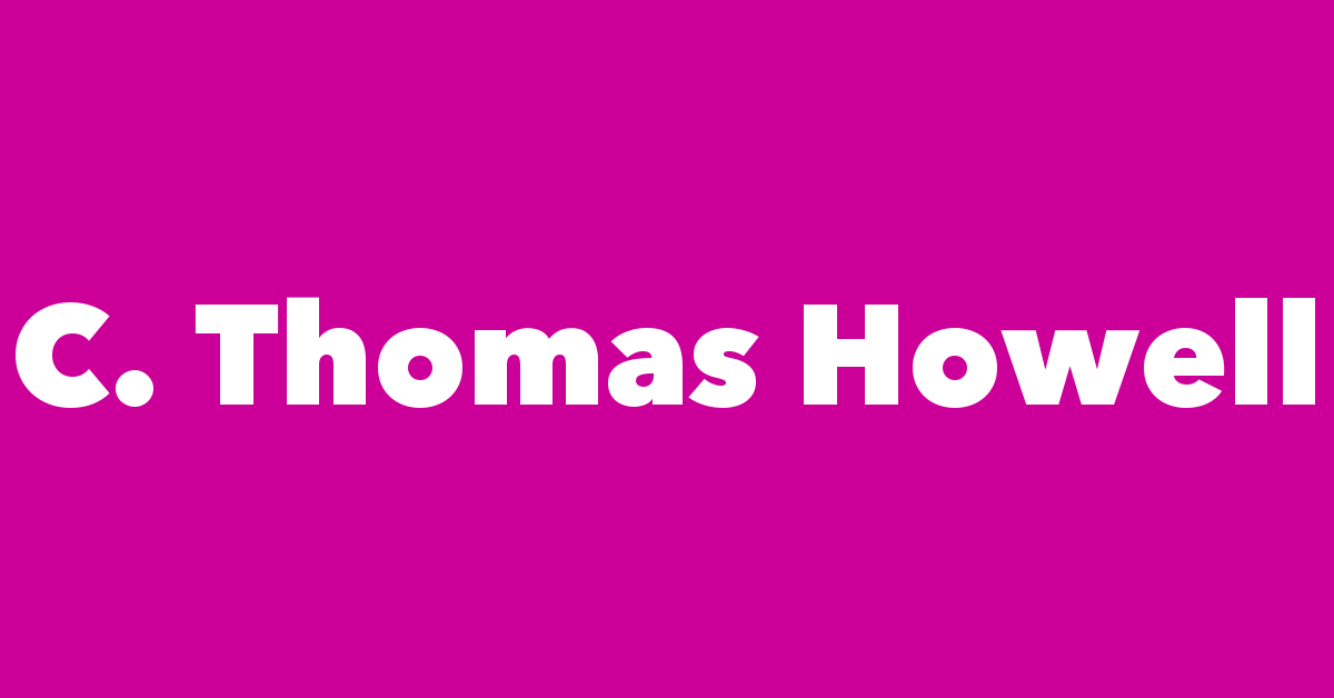 C. Thomas Howell - Spouse, Children, Birthday & More