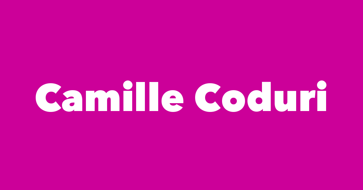 Camille Coduri - Spouse, Children, Birthday & More