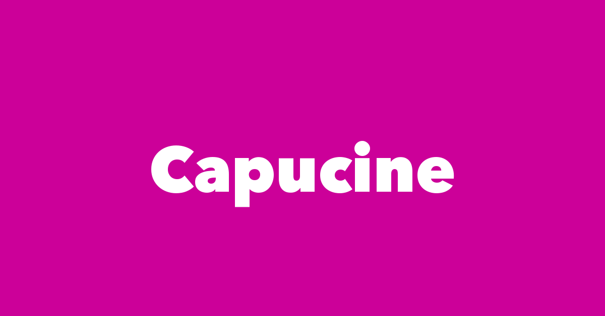 Capucine - Spouse, Children, Birthday & More