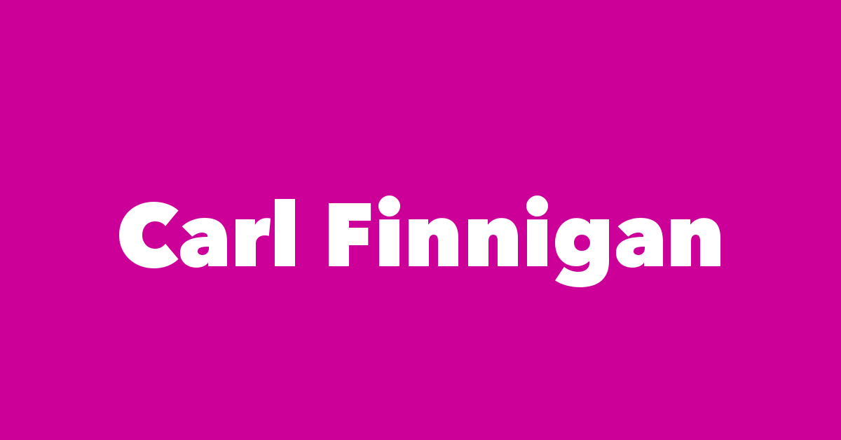 Carl Finnigan - Spouse, Children, Birthday & More
